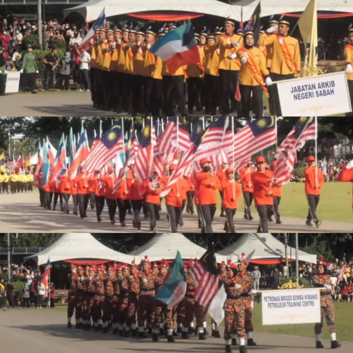 Sambutan Hari Kebangsaan 2022 berlangsung meriah di Padang Merdeka ...